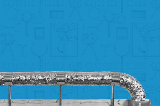 Duct Saddle Support System for Flexible HVAC Ductwork